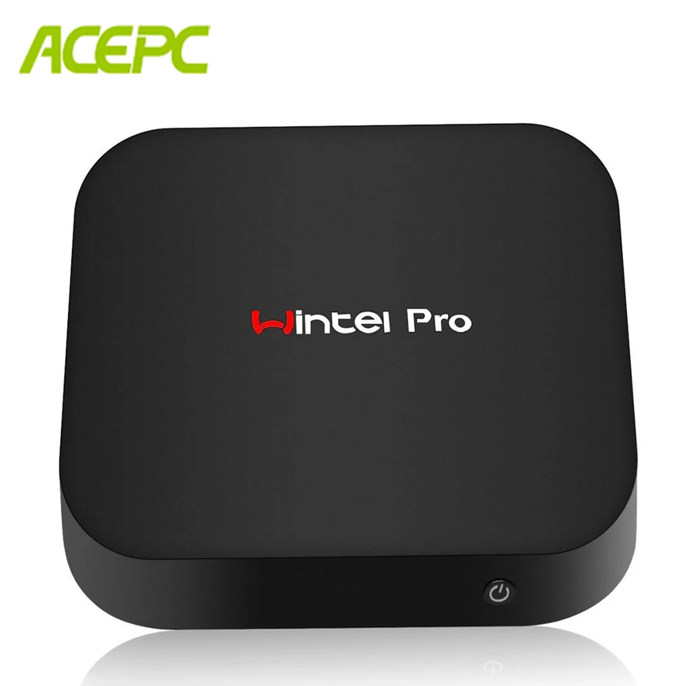 Wintel pro W8 Mini PC Intel atom x5 Z8350 Windows10 computadora Mini ...