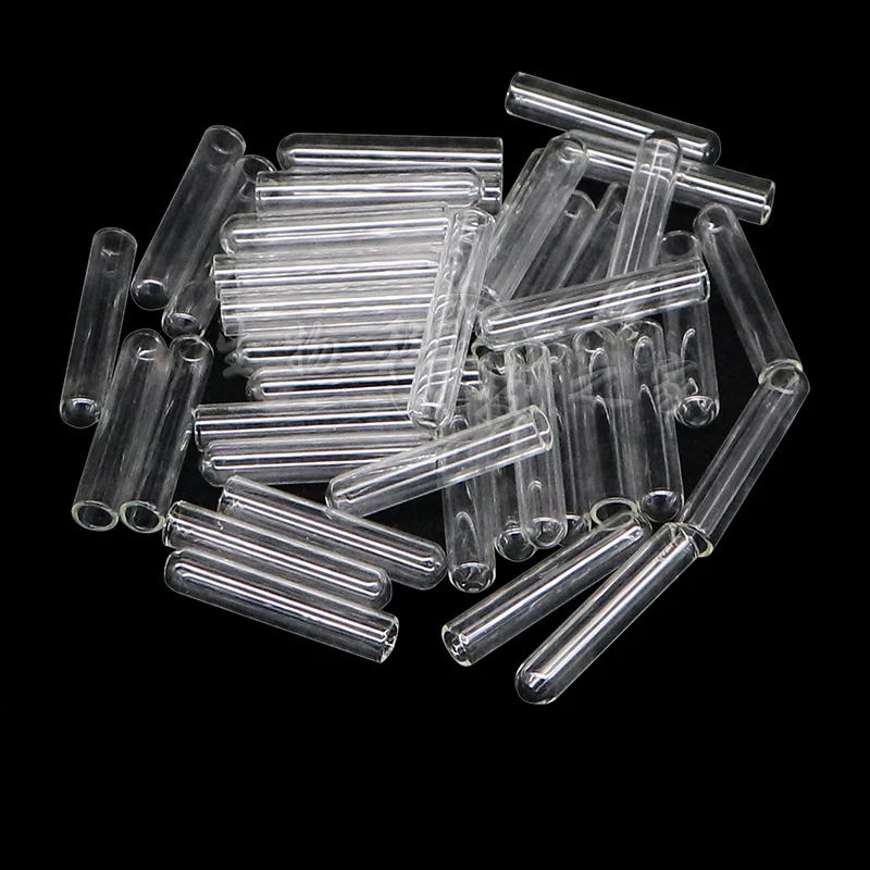 100pcs/lot 5.5~6 x30mm Mini Clear Glass Fermentation tube, duchenne ...