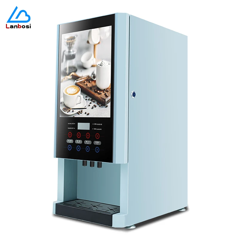 Automatic-Hot-And-Cold-Juice-Beverage-Machine-Self-Service-Instant ...