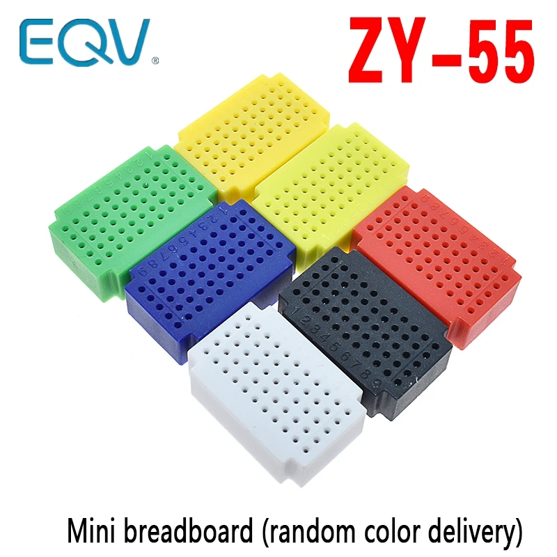Zy-55 Points Solderless Pcb Breadboard Mini Universal Test Protoboard ...