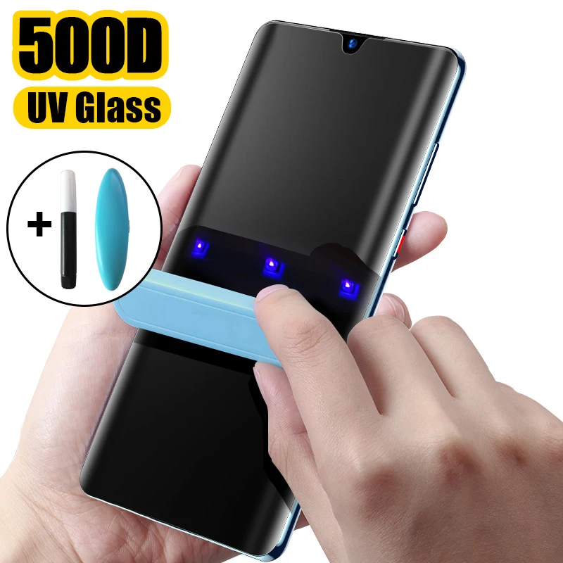 UV Glue Tempered Glass For Xiaomi 11 Ultra 10 Pro Screen Protector Mi ...