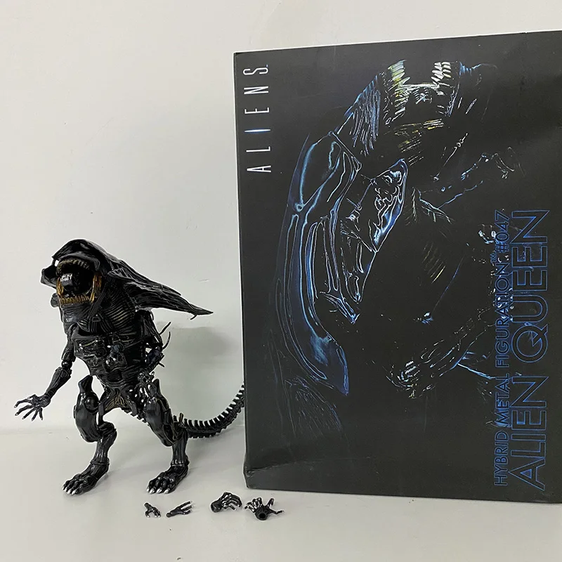 Queen Alien Figure Queen Hybrid Alien Metal Figuration #047 Aliens VS ...