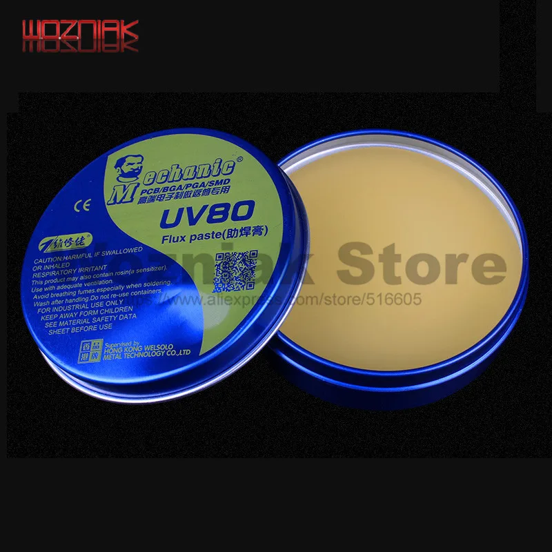 Mechanic New Mcn-Uv80 No-Clean Forrasztás Fluxus Paszta Gyarmat No-Tiszta Forrasztó Vas Hegesztő ...