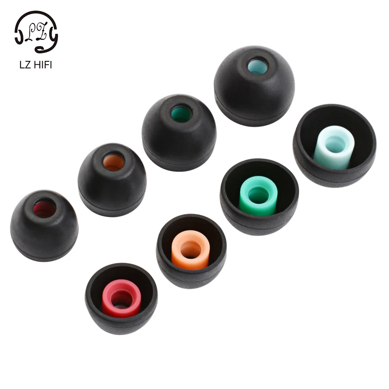 LZ-XS-S-M-L-Size-HiFi-Earphone-Soft-Silicone-Ear-Tips-Improve-Low ...