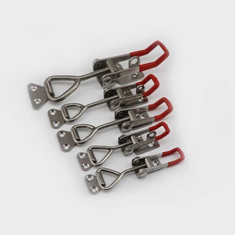 2pcs Toggle Latch Catch Toggle Clamp Adjustable Cabinet Boxes Lever ...