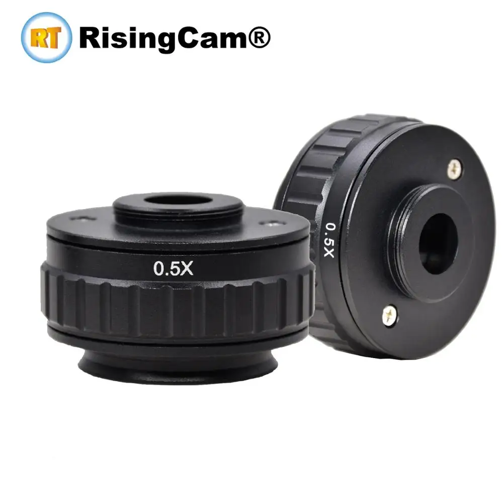 Original Authentic 0.5X focus adjustable microscope C mount adapter ...