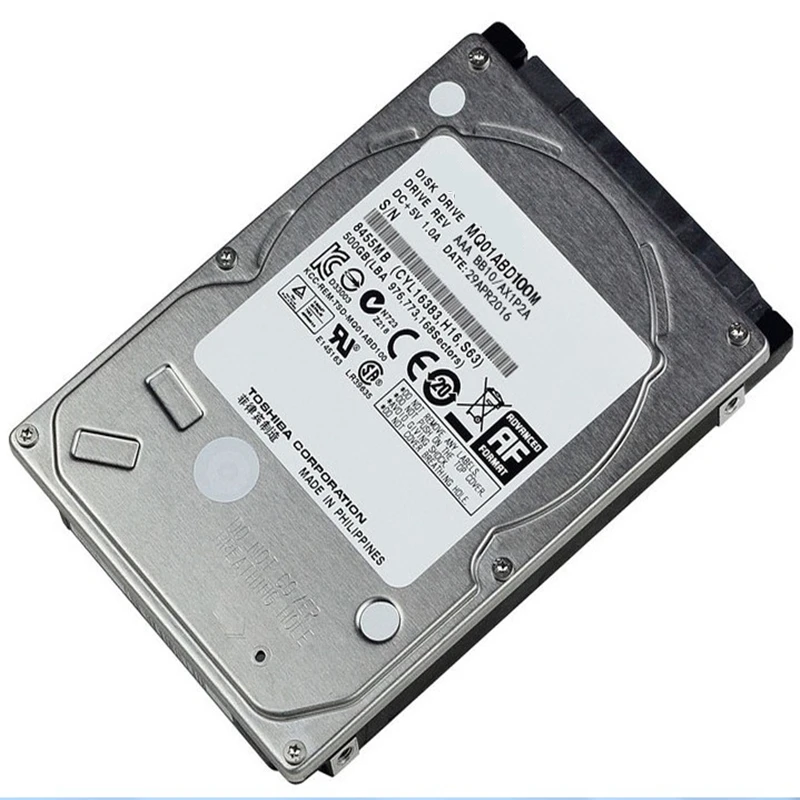 Original HDD For Toshiba 1TB 2.5" SATA 8MB 5400RPM For Internal HDD For ...
