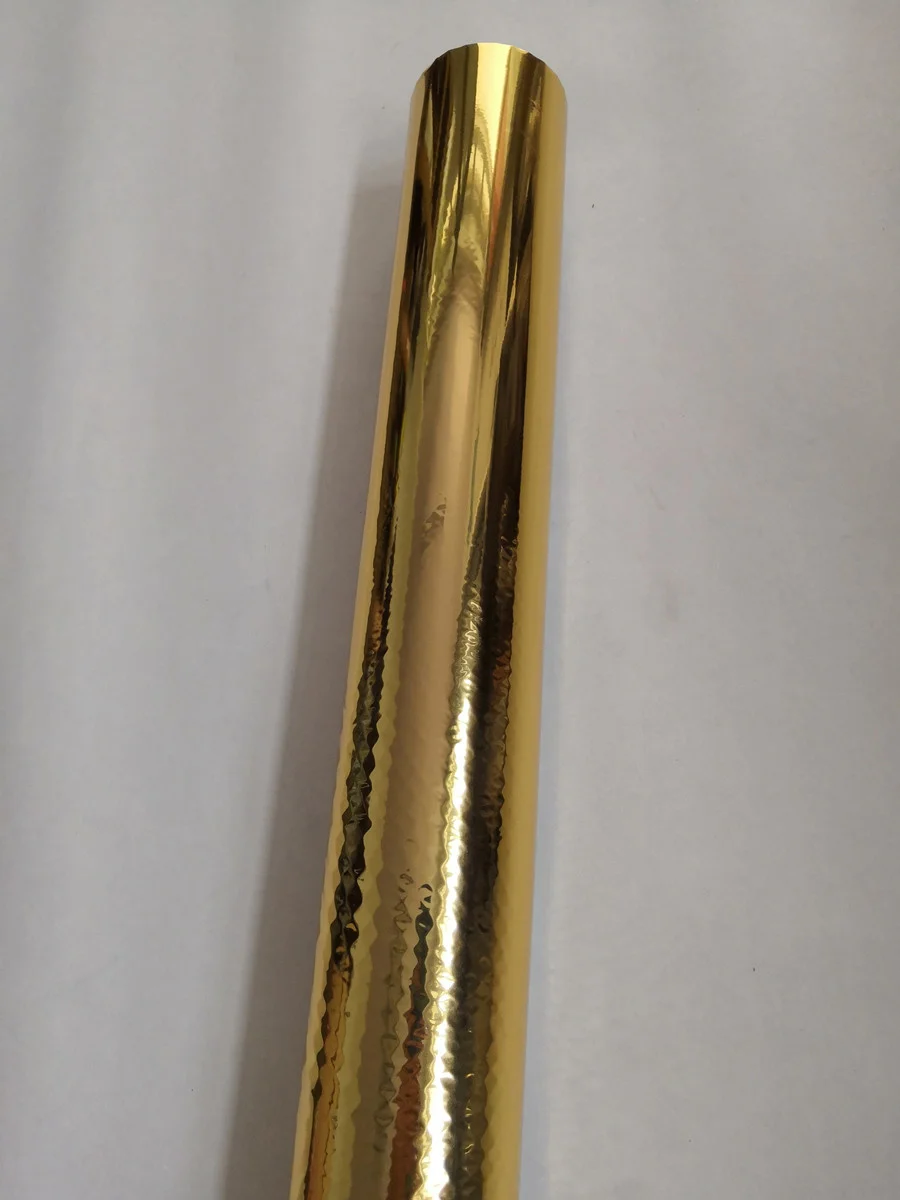 Hot stamping foil hot press on paper or plastic light gold color 232 ...