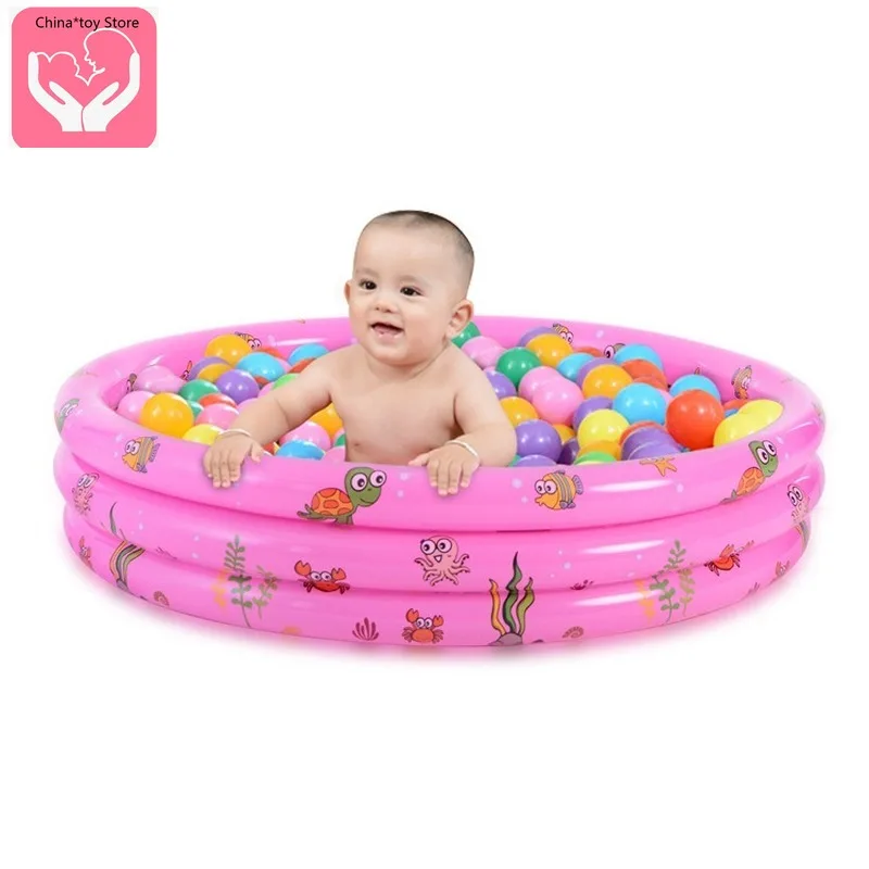 Hot-selling-Baby-PVC-Three-ring-Circular-Printing-Inflatable-Pool-Home ...