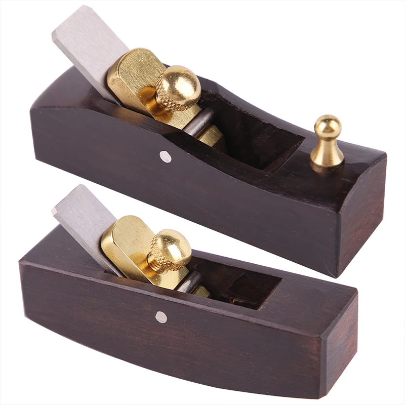 Rorgeto Diy Mujingfang Ebony Mini Small Smooth Planer Flat Bottom Type ...