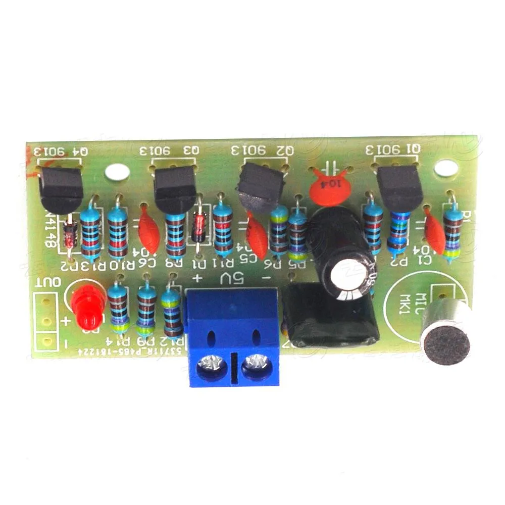 Taidacent Electronic Light Sensitive Activated Sound Sensor Clap ...