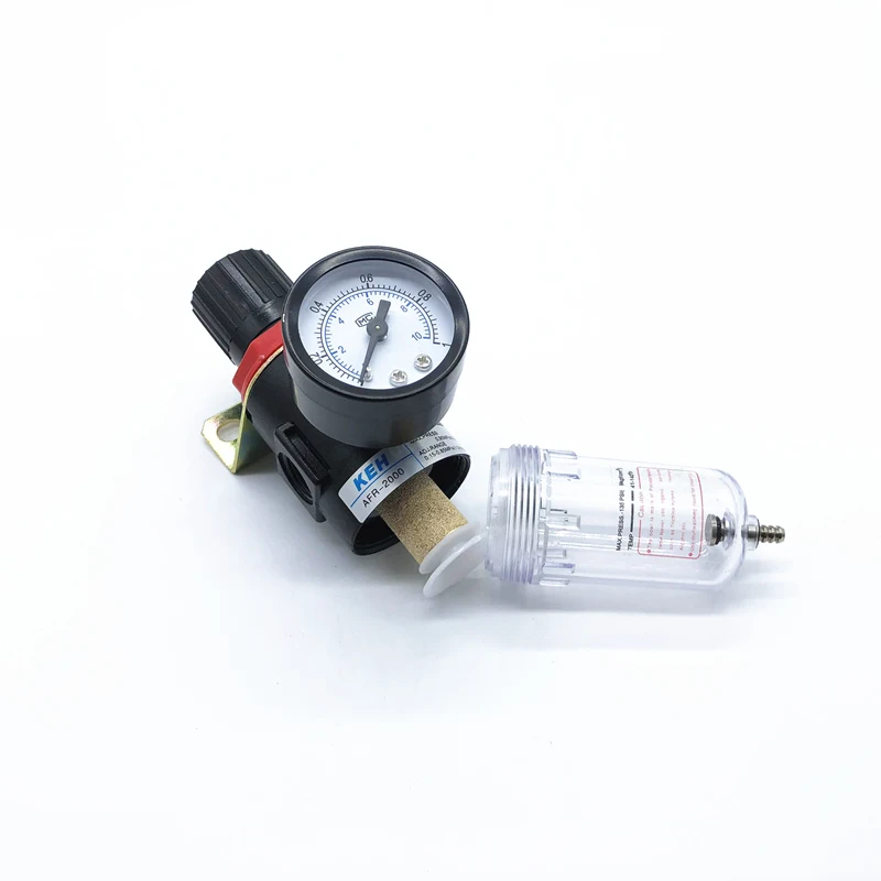 AFR-2000 Pneumatic Filter Regulator Air Treatment Unit Pressure ...