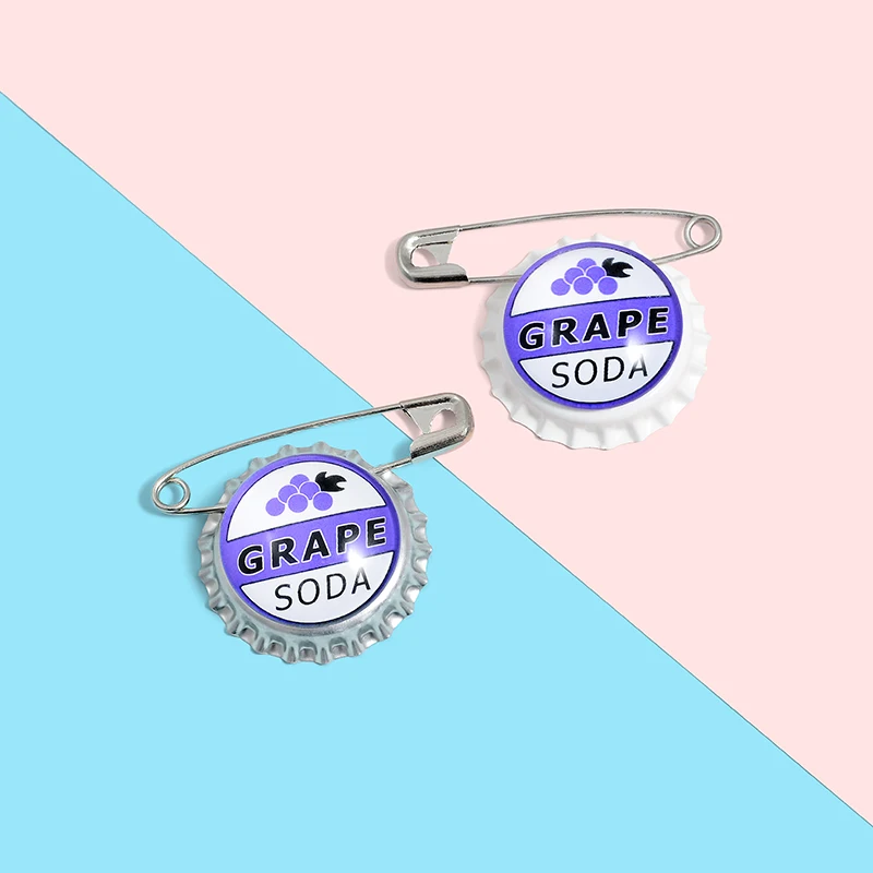 Grape Soda Pin | Grape Soda Pin Meaning | Enamel Brooches Badges ...