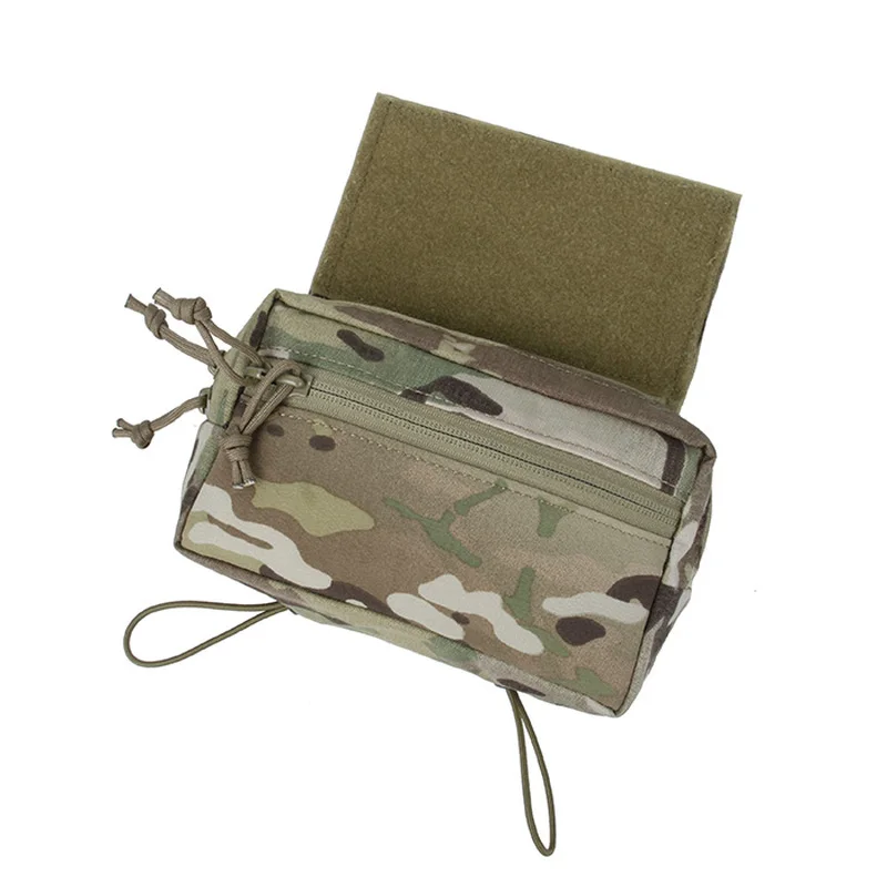 TMC Tactical Drop Chest Pouch Front Panel Adhesive Pack Multicam for ...