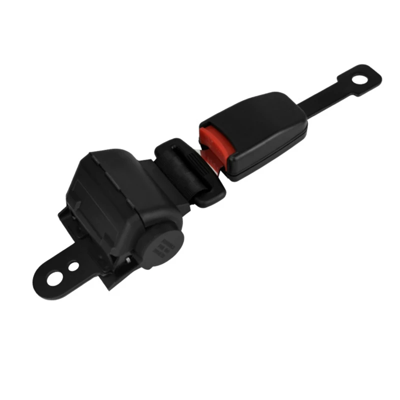 Universal 2 Point Seat Belt Car Safety Seatbelt Buckles Nylon Straps ...