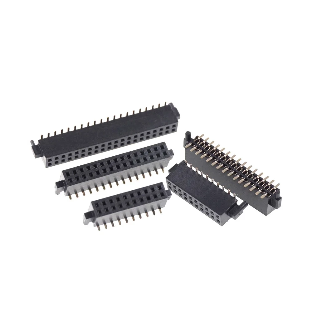 5 pcs .050" 1.27 mm Rectangular Sockets Female PCB Header SMT Board ...