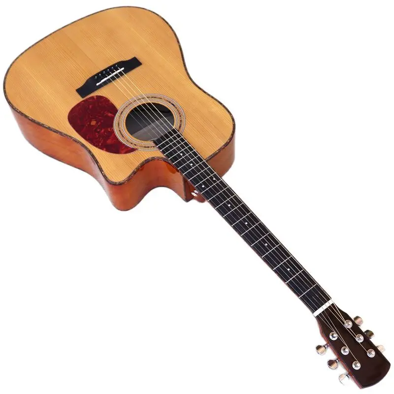 High-Gloss-Acoustic-Guitar-41Inch-6-String-Acoustic-Guitar-Cutaway ...