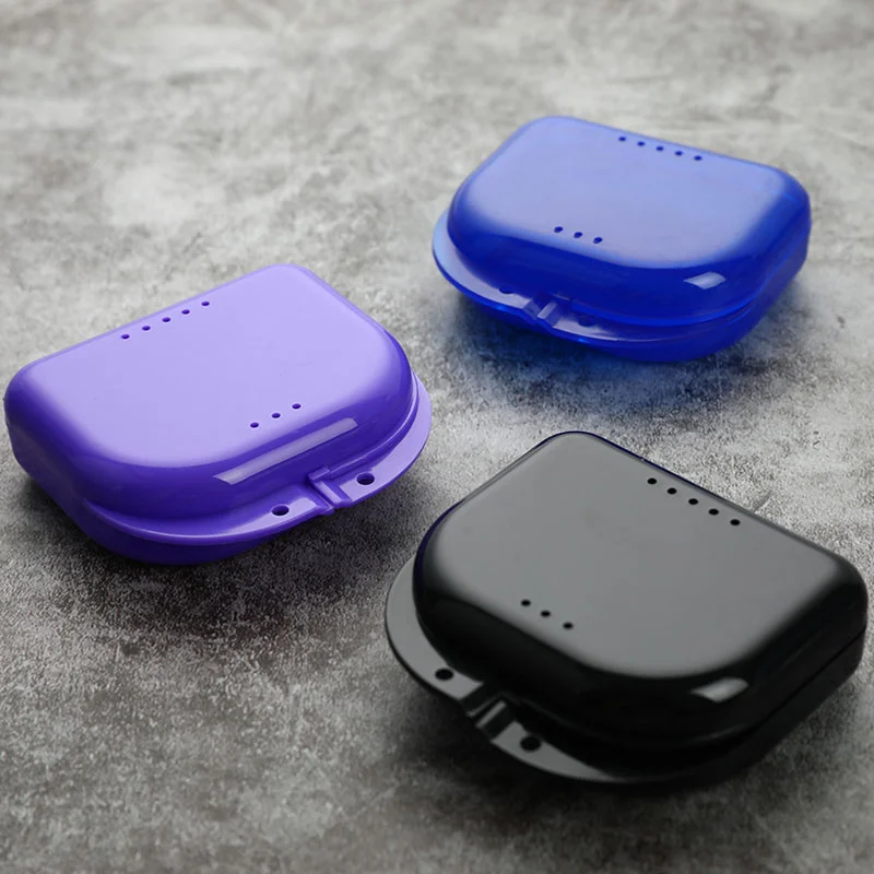 Tooth-Retainer-Box-Brace-Container-Mouthguard-Guard-Denture-Storage ...