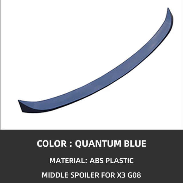 ABS Plastic Rear Trunk Boot Lid Car Spoiler Wings For BMW X3 G012018 ...