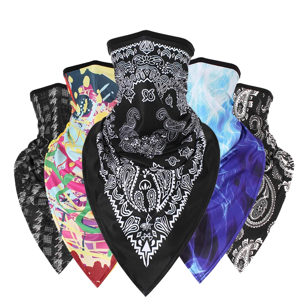 Multifunctional-Printing-Half-Face-Mask-Balaclavas-Triangle-Scarf ...