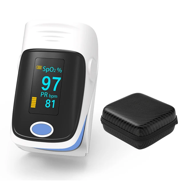 Professional Pulse Oximeter OLED Blood Oxygen Oximeter PR SpO2 Blood ...