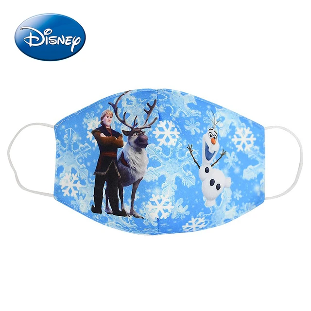 Disney Frozen Half Muffle Child Face Mask Cartoon Princess Anna Elsa ...