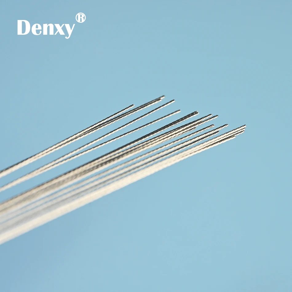 60pcs Denxy Dental Twist Wire 6wire Coaxial Wire Orthodontic Archwire ...