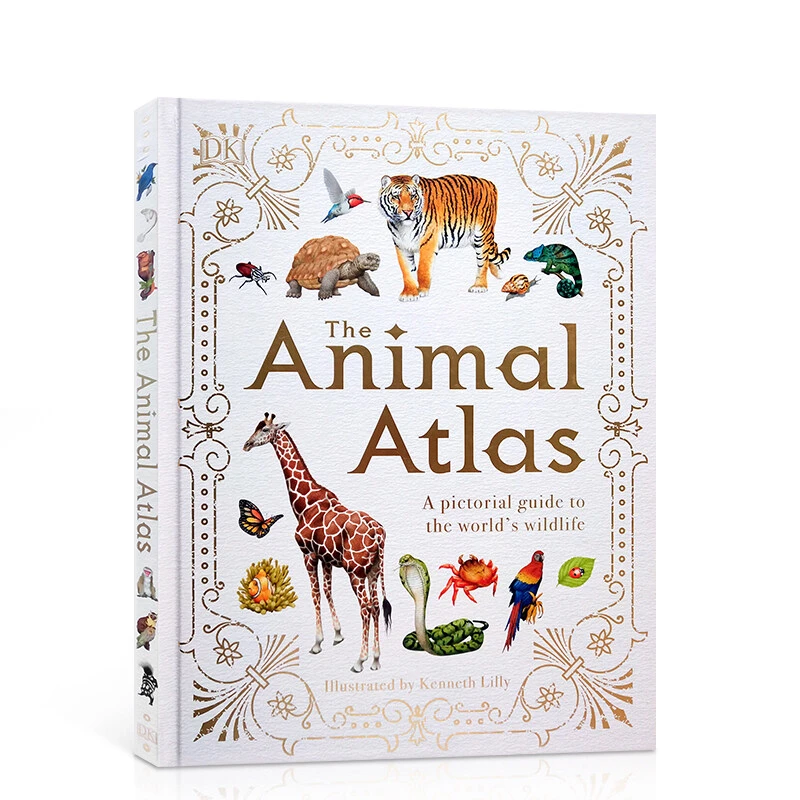 Dk-the Animal Atlas Original English Children's Books - Languages ...