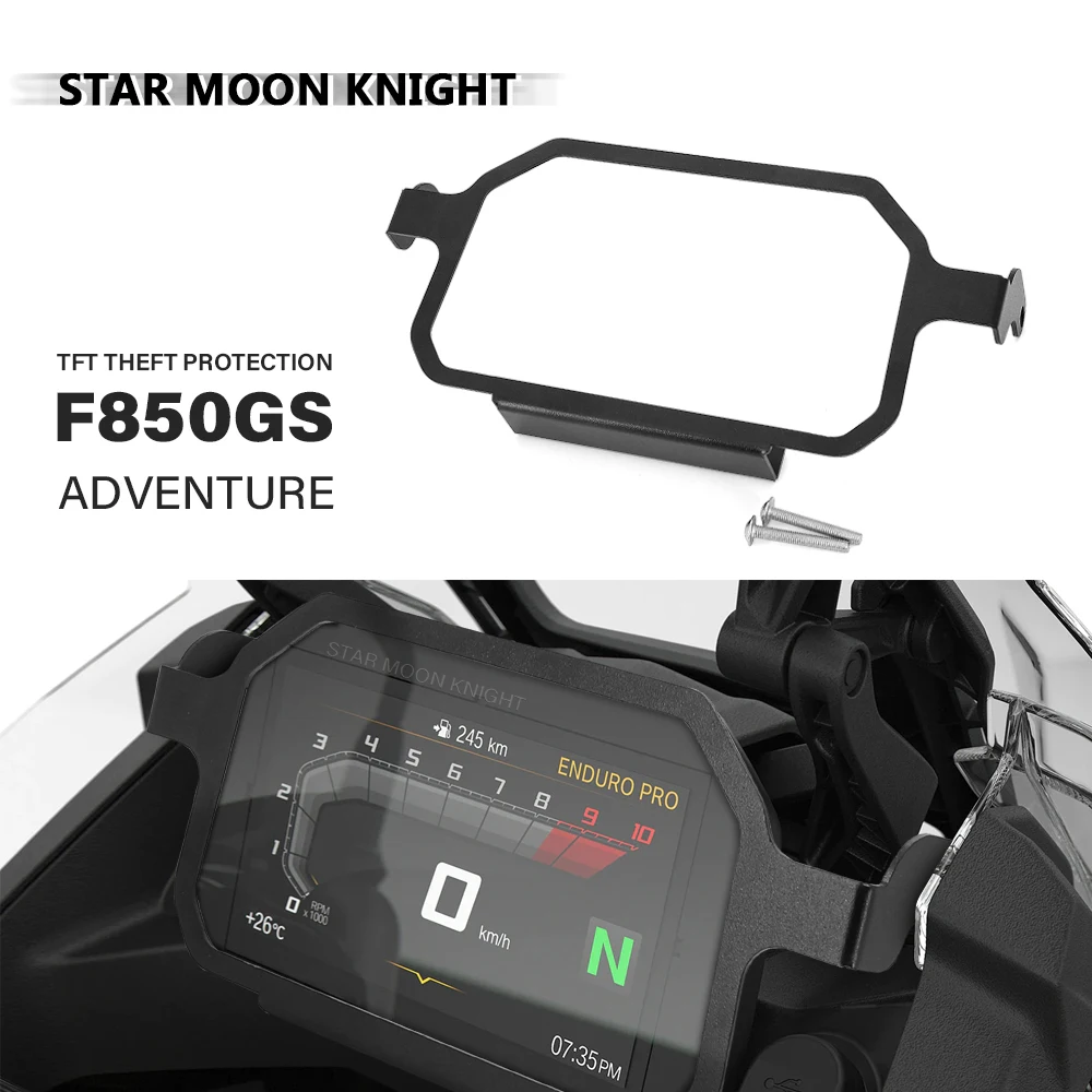 BMW F850 GS 2018 Connectivity TFT Screen Protector 1 x Clear & 1 x Anti ...