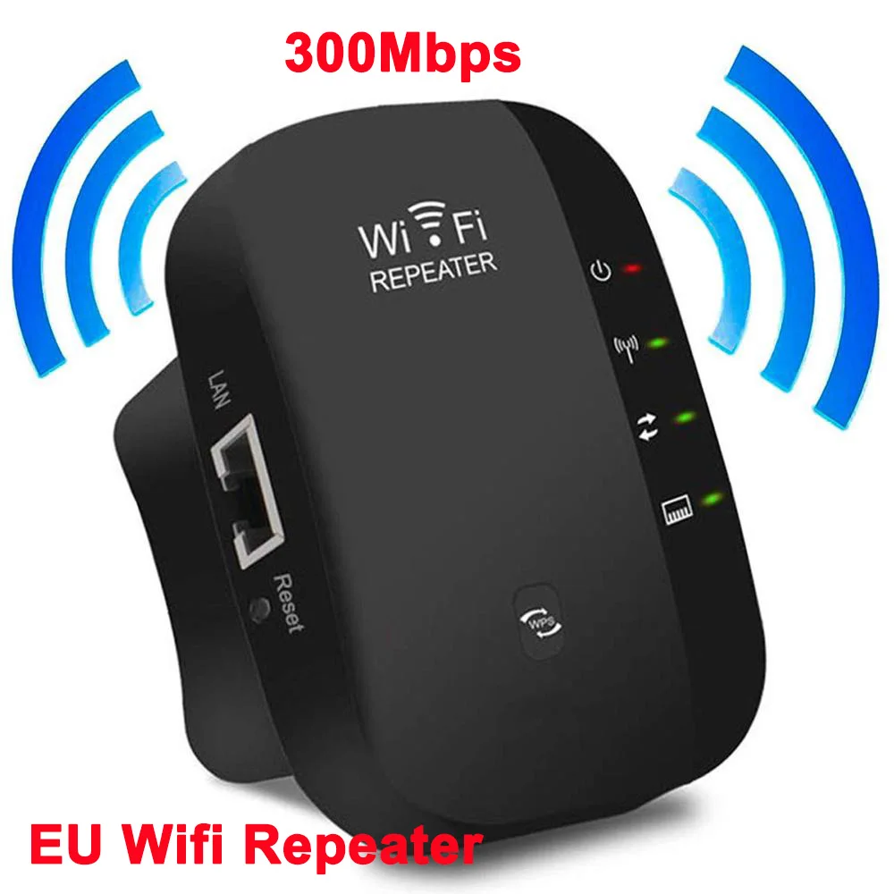 Repetidor de wi fi, 300mbps, amplificador de sinal wifi de longo ...