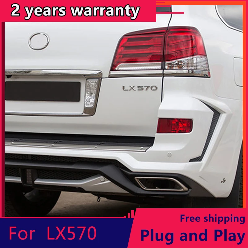 Car-Styling-For-Lexus-LX570-12-14-Taillights-LED-Tail-Light-Rear-Lamp ...