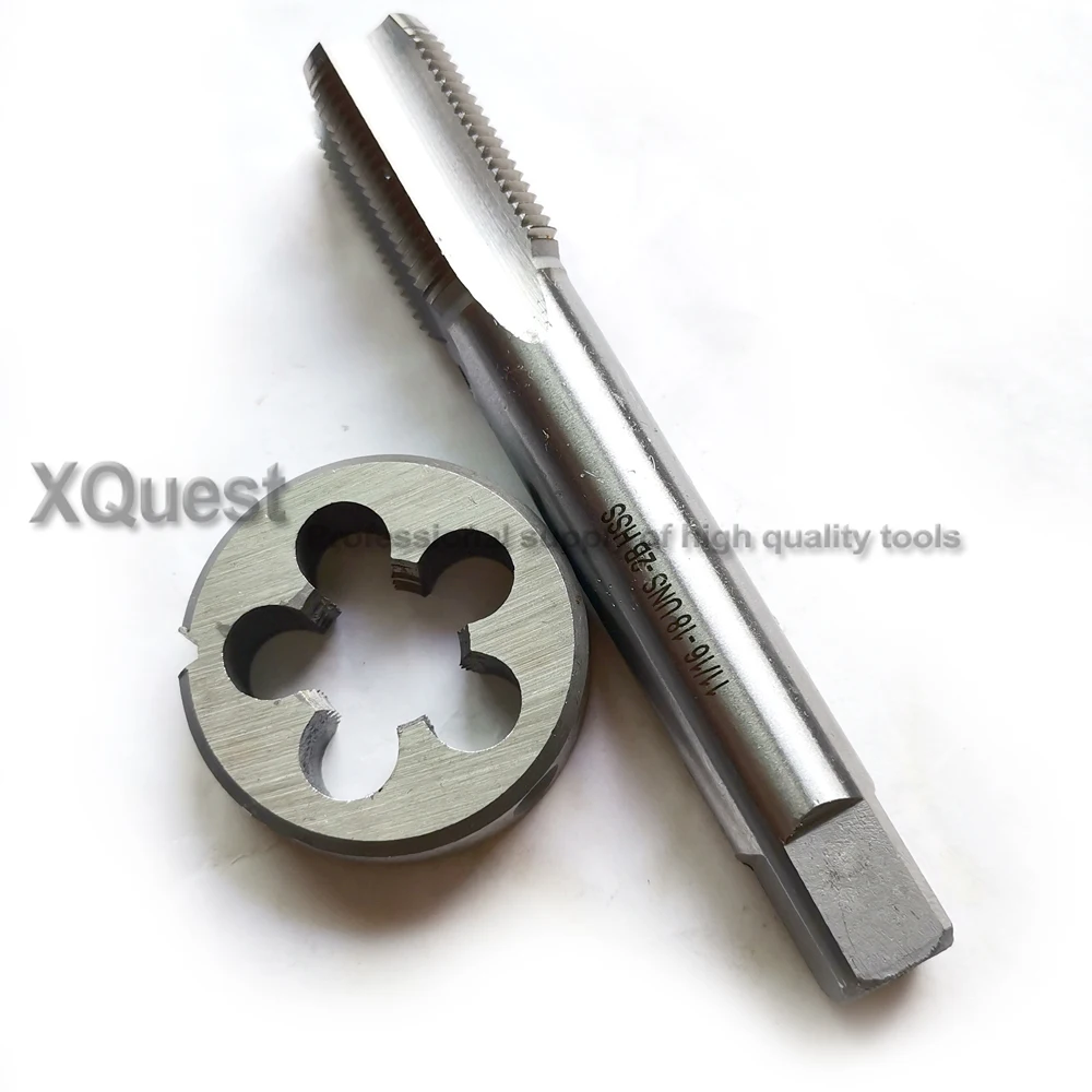 Right-Hand-HSS-screw-thread-tap-and-die-set-Unified-Fine-screw-Round ...