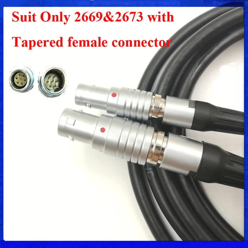 0B 7 Pin FGJ Female Plug To 1B 7 Pin Male Plug Connector Cable Raw ...