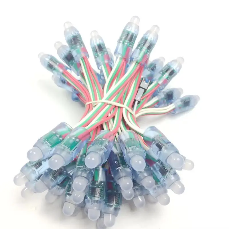 5000 pces 12mm ws2811 2811 ic pixel da cor completa conduziu a luz do ...