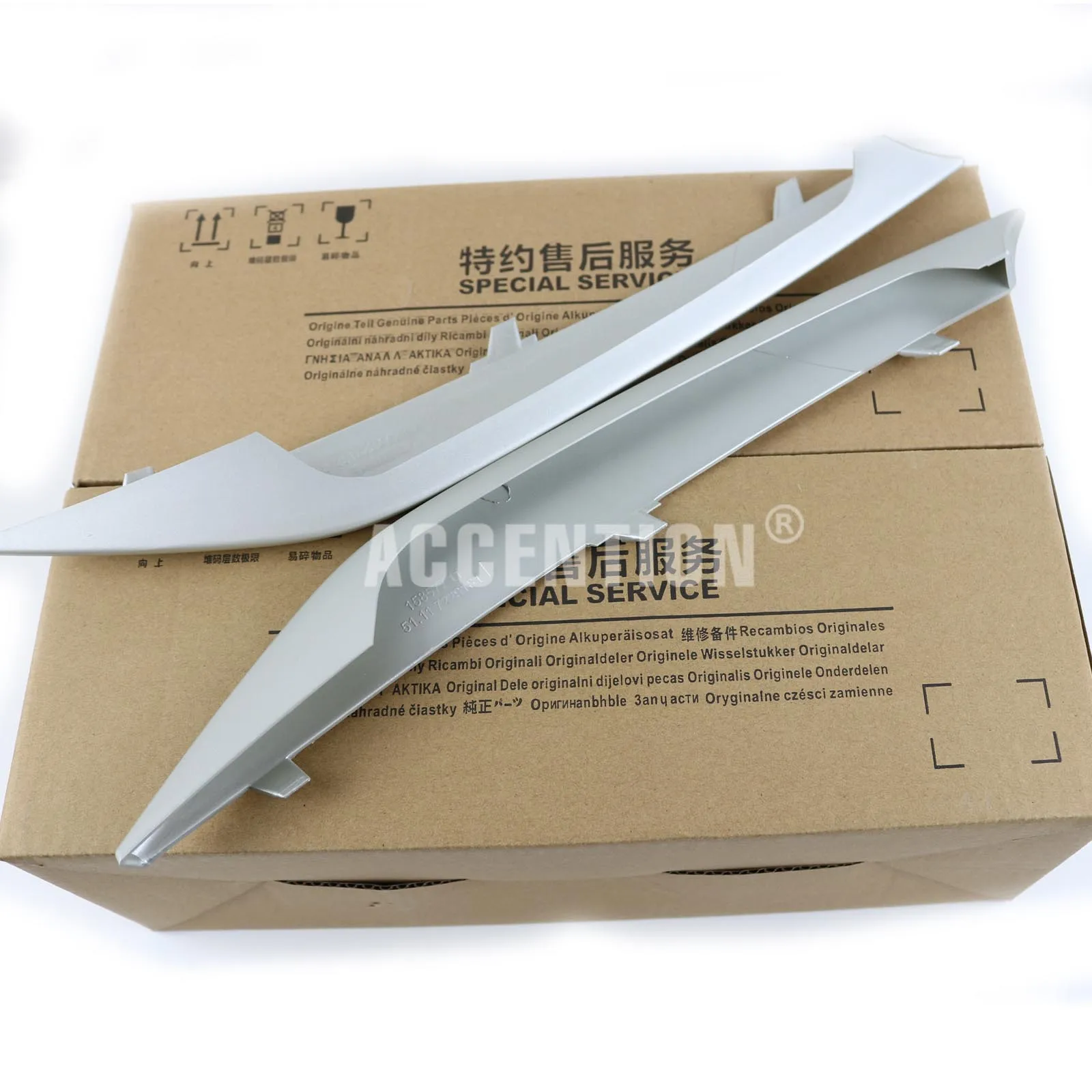 Moldura de rejilla de parachoques delantero para BMW, Serie 3, E92, E93 ...