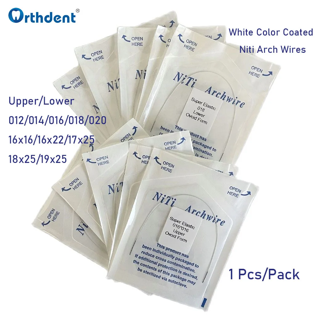 10 Packs Dental Orthodontic Invisaling Wire Super White Color Coated ...
