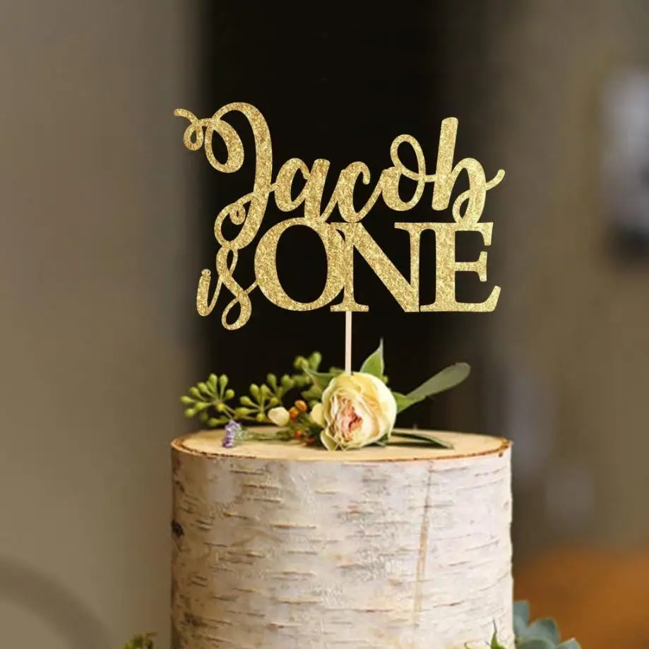 1st Birthday Girl Custom First Birthday Cake Topper One Cake Topper One ...