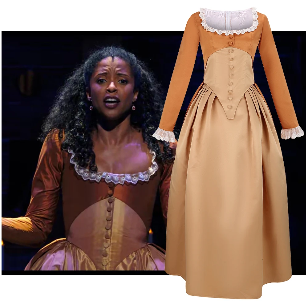 Hamilton Angelica Dress Women's Colonial Lady Corset Styled Dress ...