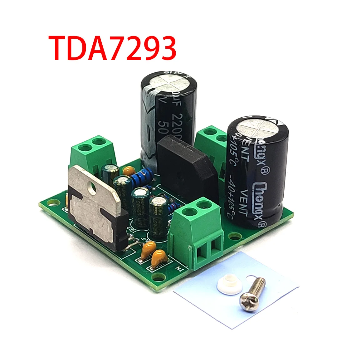 Placa de amplificador de áudio digital, mono canal único, ac 12v-50v, 100w, TDA7293, TDA7294