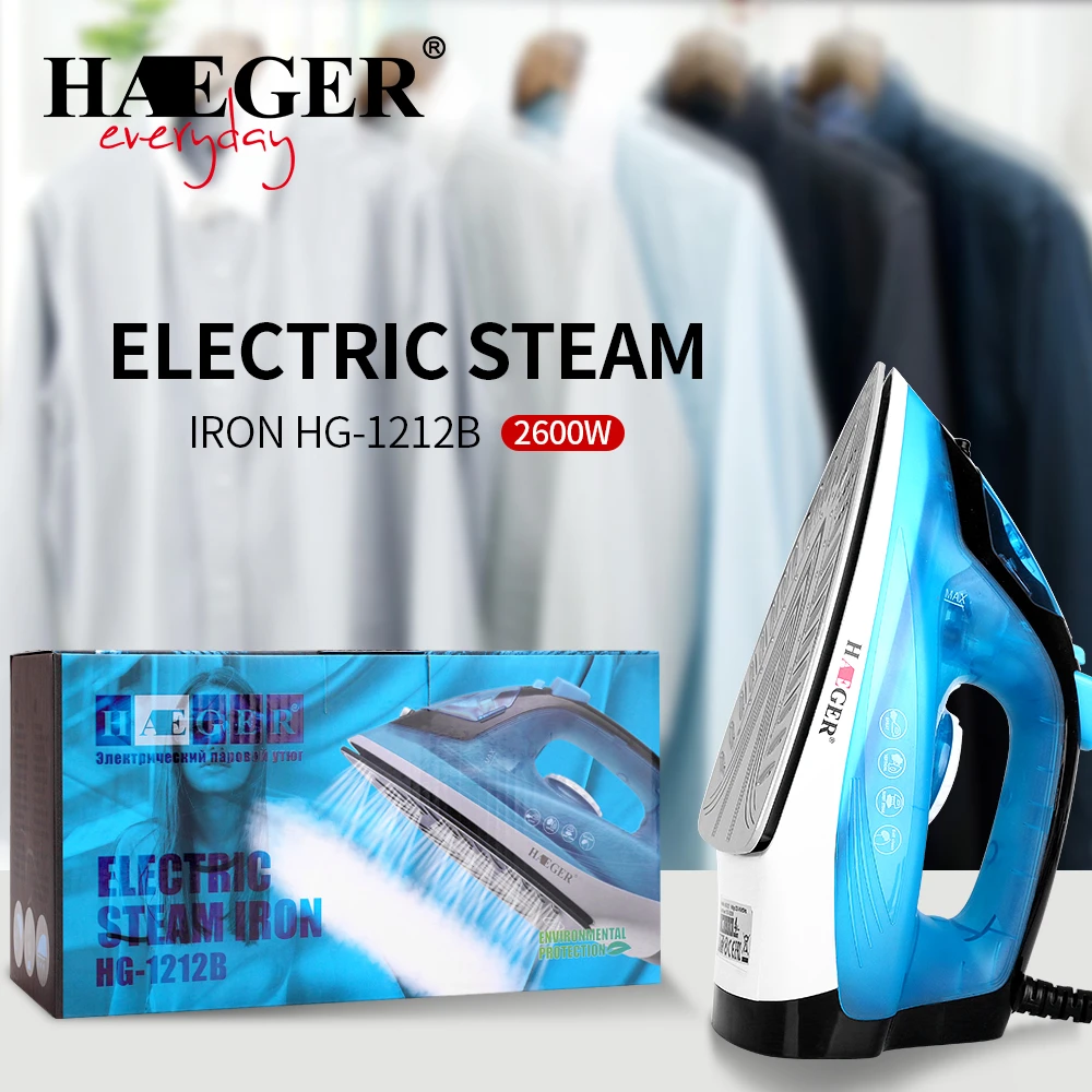 Irons & Ironing Boards - Electric steam iron [Haeger] was sold for R199.00 on 23 Jun at 10:18 by ...