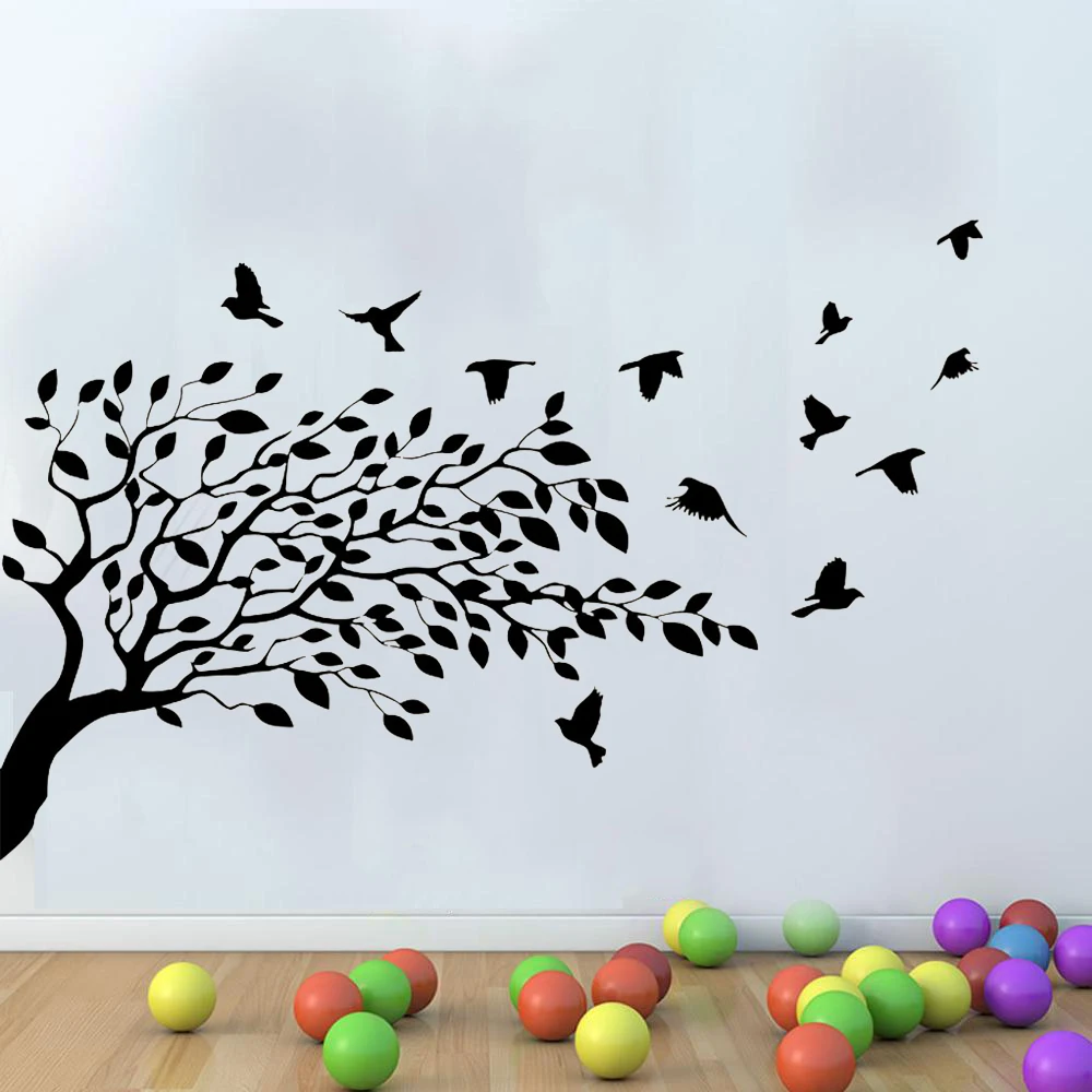 Vinyl Tree And Bird