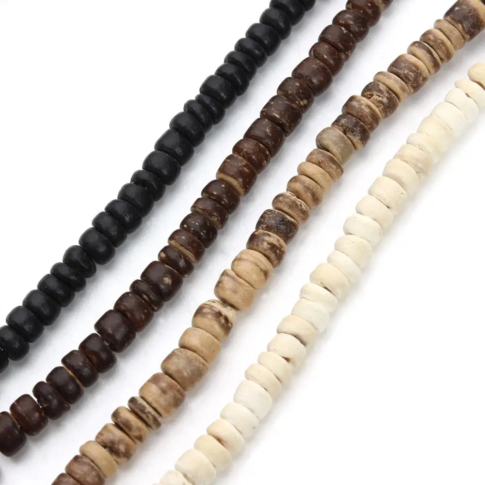 3-Strands-Natural-Wooden-Beads-1cm-Big-Round-Coconut-Shell-Bracelet ...