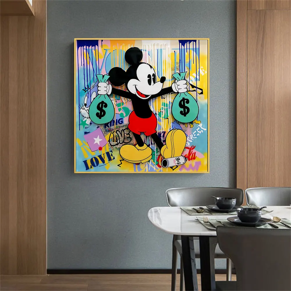 Mickey Mouse Hands Money