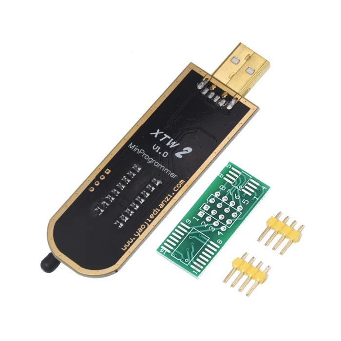 XTW-2 USB программатор чип модуля 24 25 серия биос писатель SPI Flash LHB99