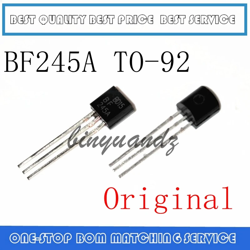 20pcs 50pcs 100pcs Bf245a Bf245 Bf 245a To-92 To92 Transistor Original ...