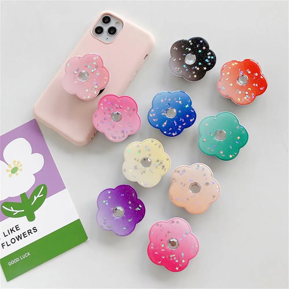Popular Flower Bracket For Phones Holder Stand Kawaii For iPhone Xiaomi ...