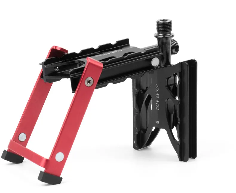Promend Bike Pedal Support Kickstand Fold bike MTB Pedal Aluminum Metal ...