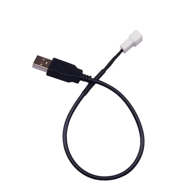 Fan-cable-3-pin-To-Usb-Adapter-Cables-USB-to-3Pin-Computer-Pc-Fan-Power ...
