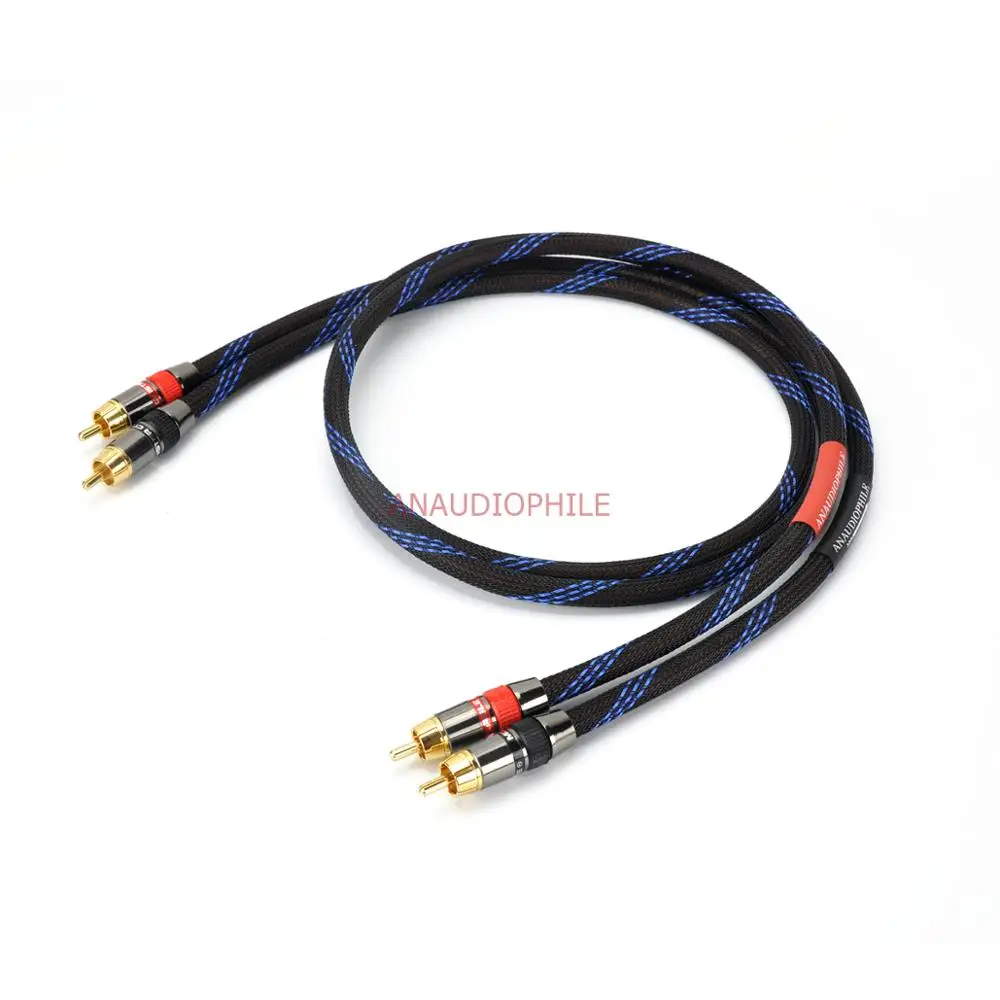 Hifi Rca Audio Cable Rca Male To Rca Male Cable Pair Rca Ofc ...