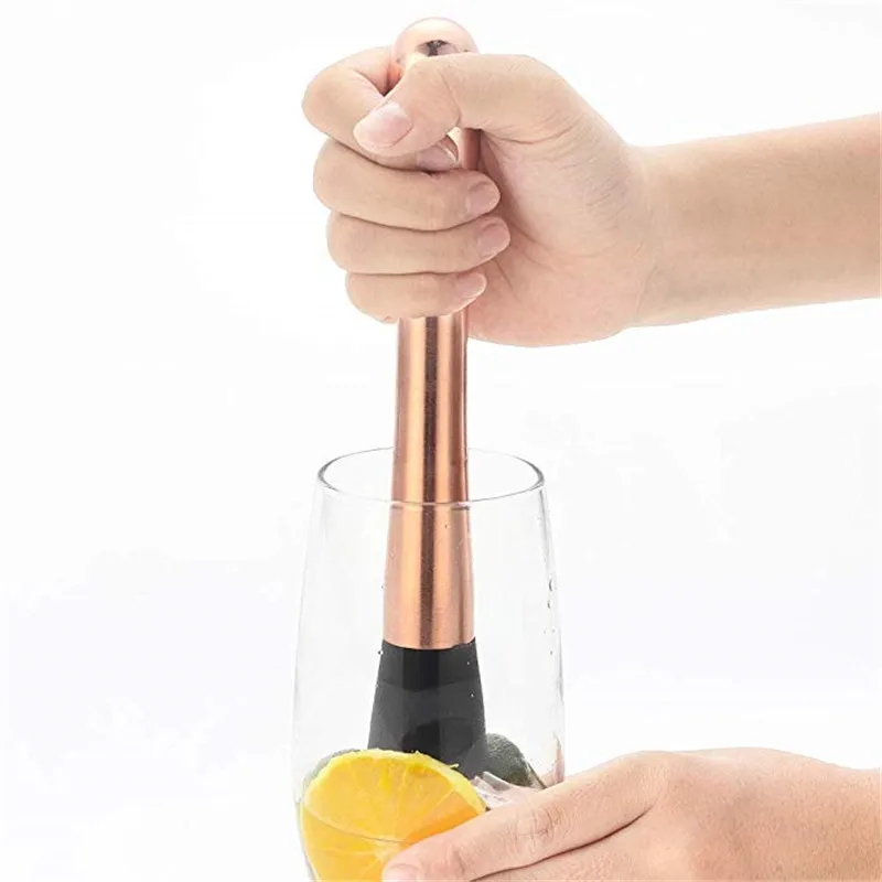 Prune - Pilon mélangeur de Cocktail en acier inoxydable, ustensile de ...